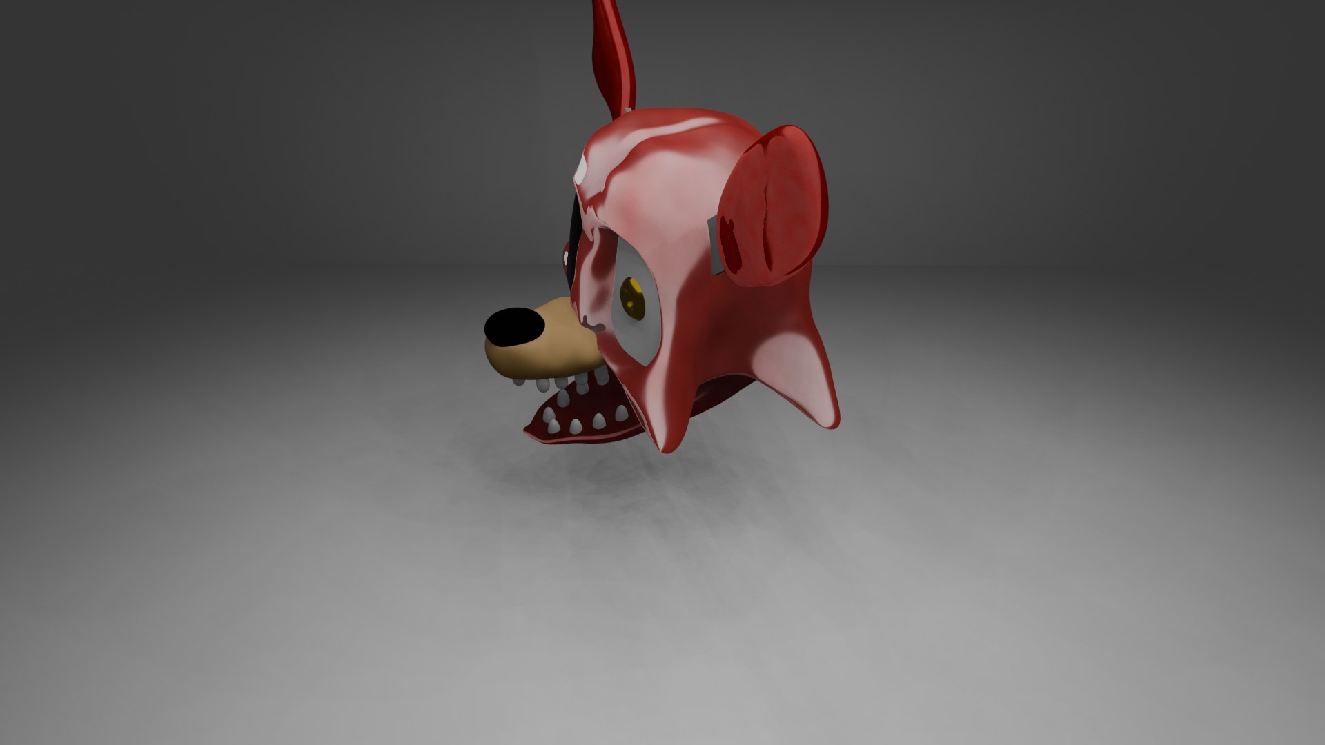 Foxy Head My Version 3D - TurboSquid 2170079