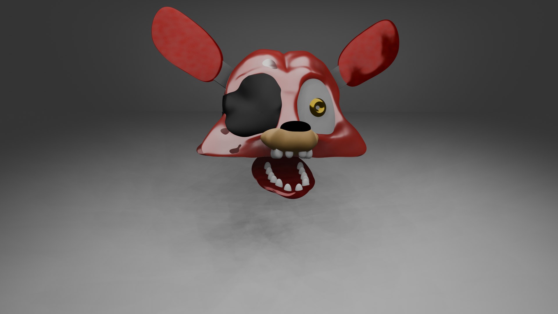 Foxy Head My Version 3D - TurboSquid 2170079