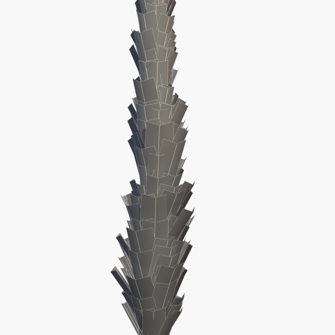 Optimized Cypress Tree 3d Model