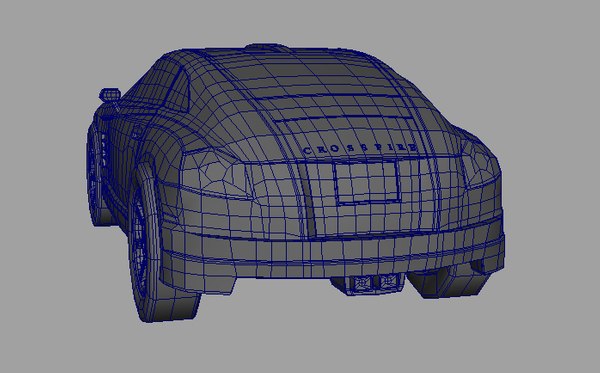 chrysler crossfire 3d model