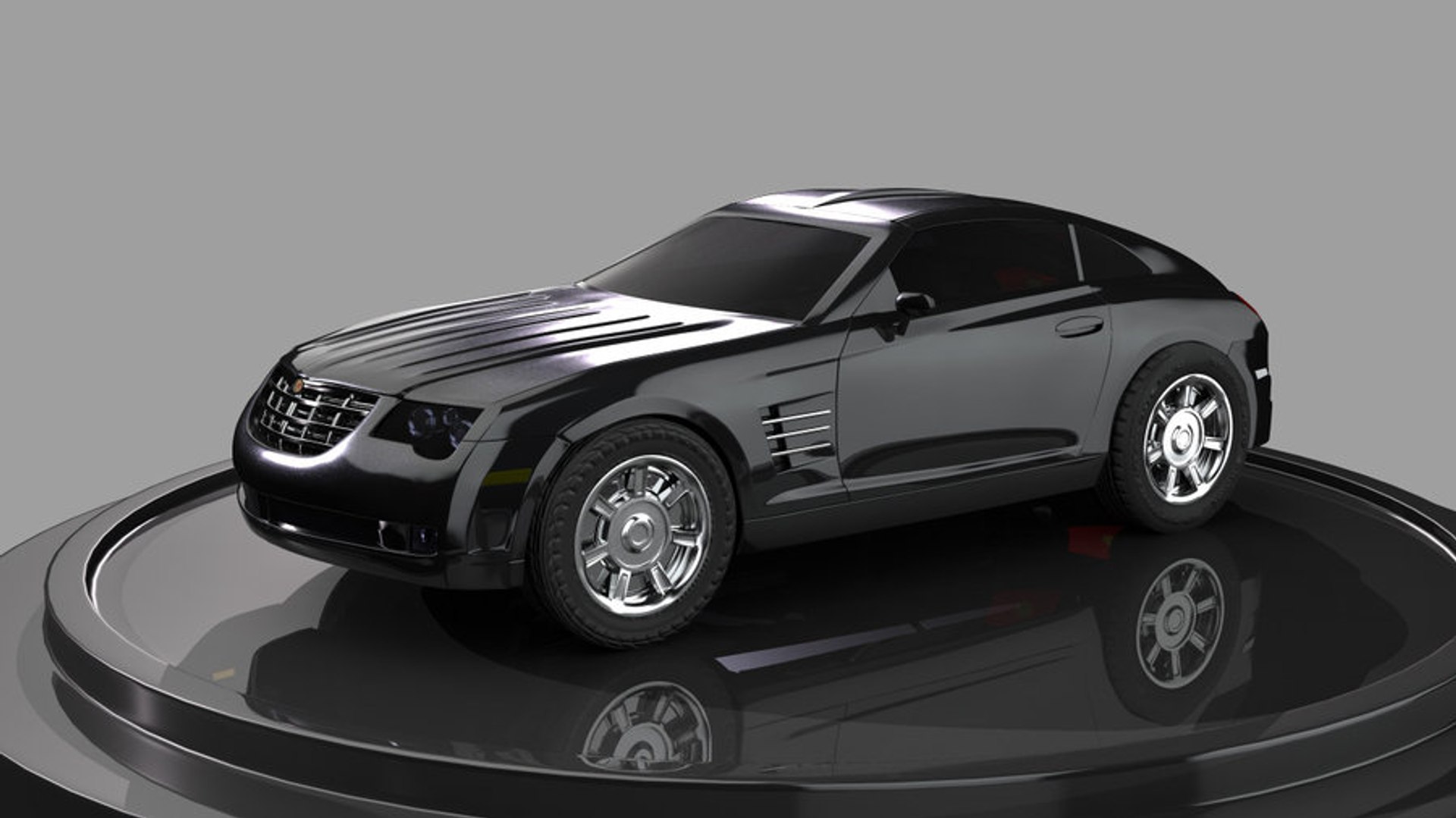 Chrysler Crossfire 3d Model