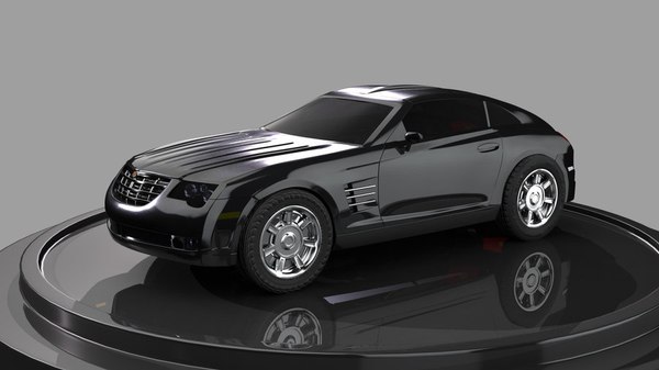 chrysler crossfire 3d model