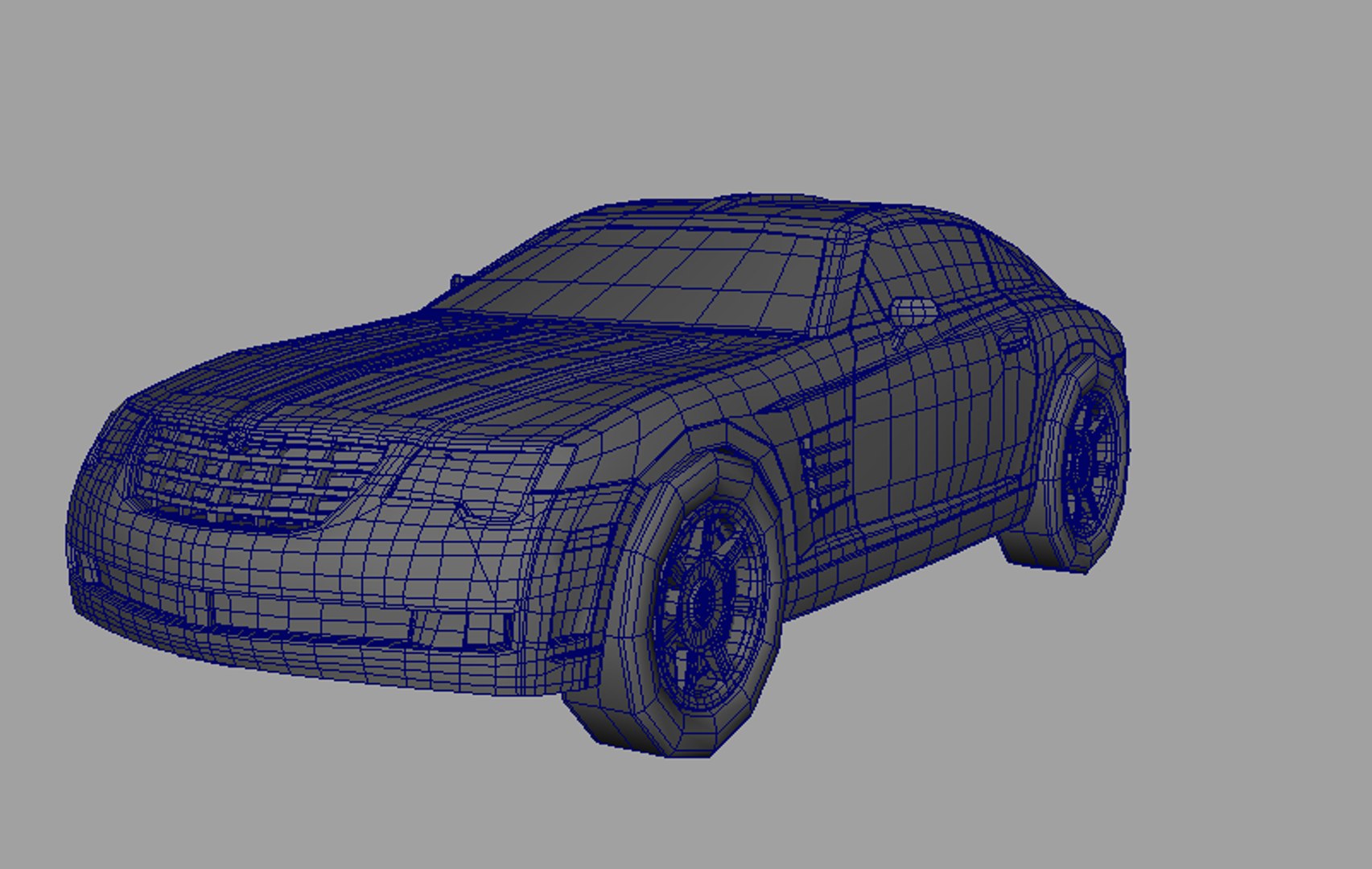 Chrysler Crossfire 3d Model