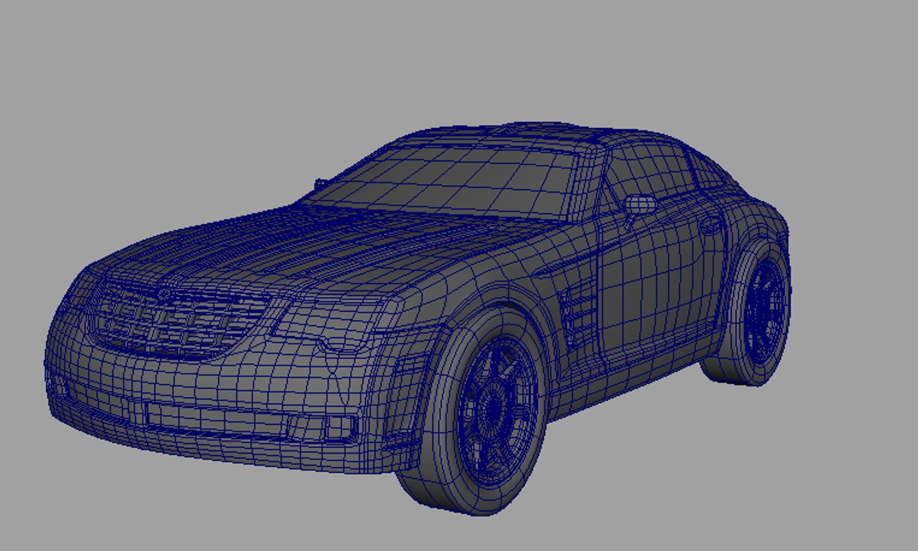 Chrysler Crossfire 3d Model