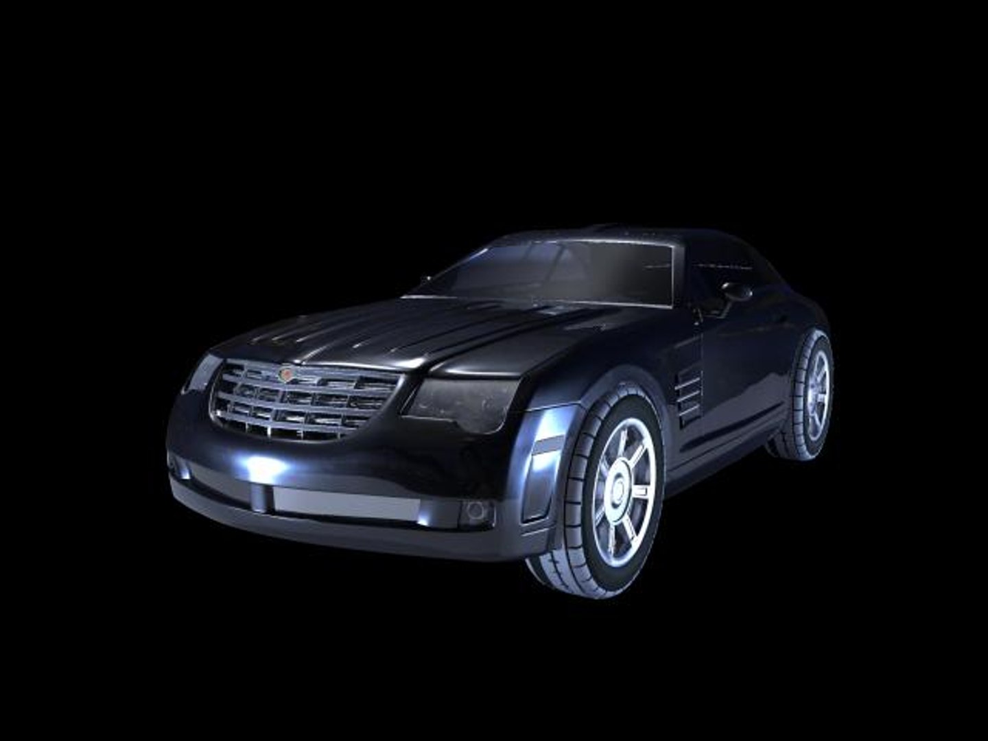 Chrysler Crossfire 3d Model