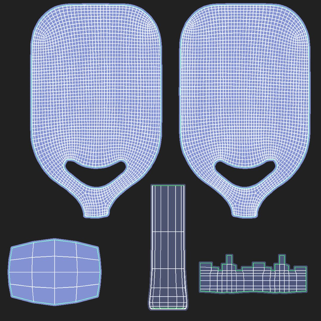 Pickleball Paddle 3D - TurboSquid 2180586