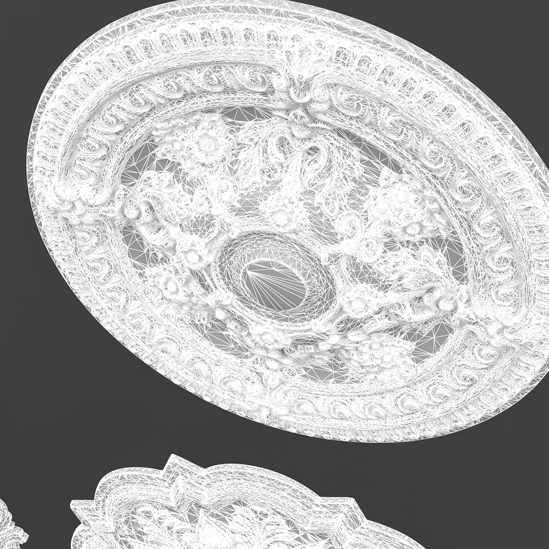Classic Ceiling Pattern 03 Model - TurboSquid 1517137