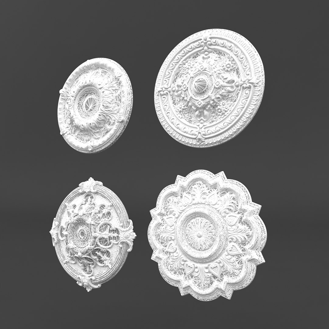 Classic Ceiling Pattern 03 Model - TurboSquid 1517137