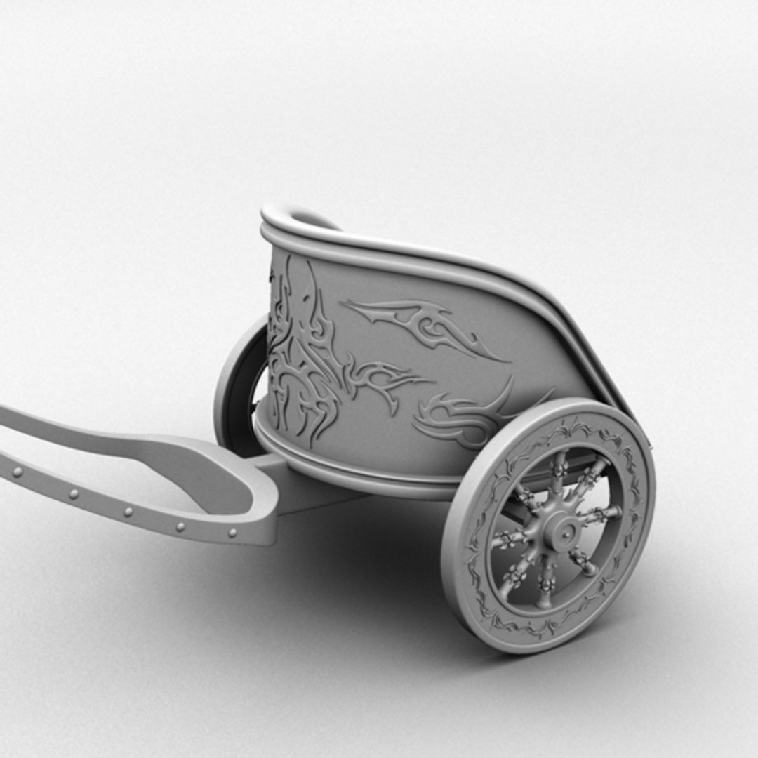 Version Roman War Chariot 3d C4d