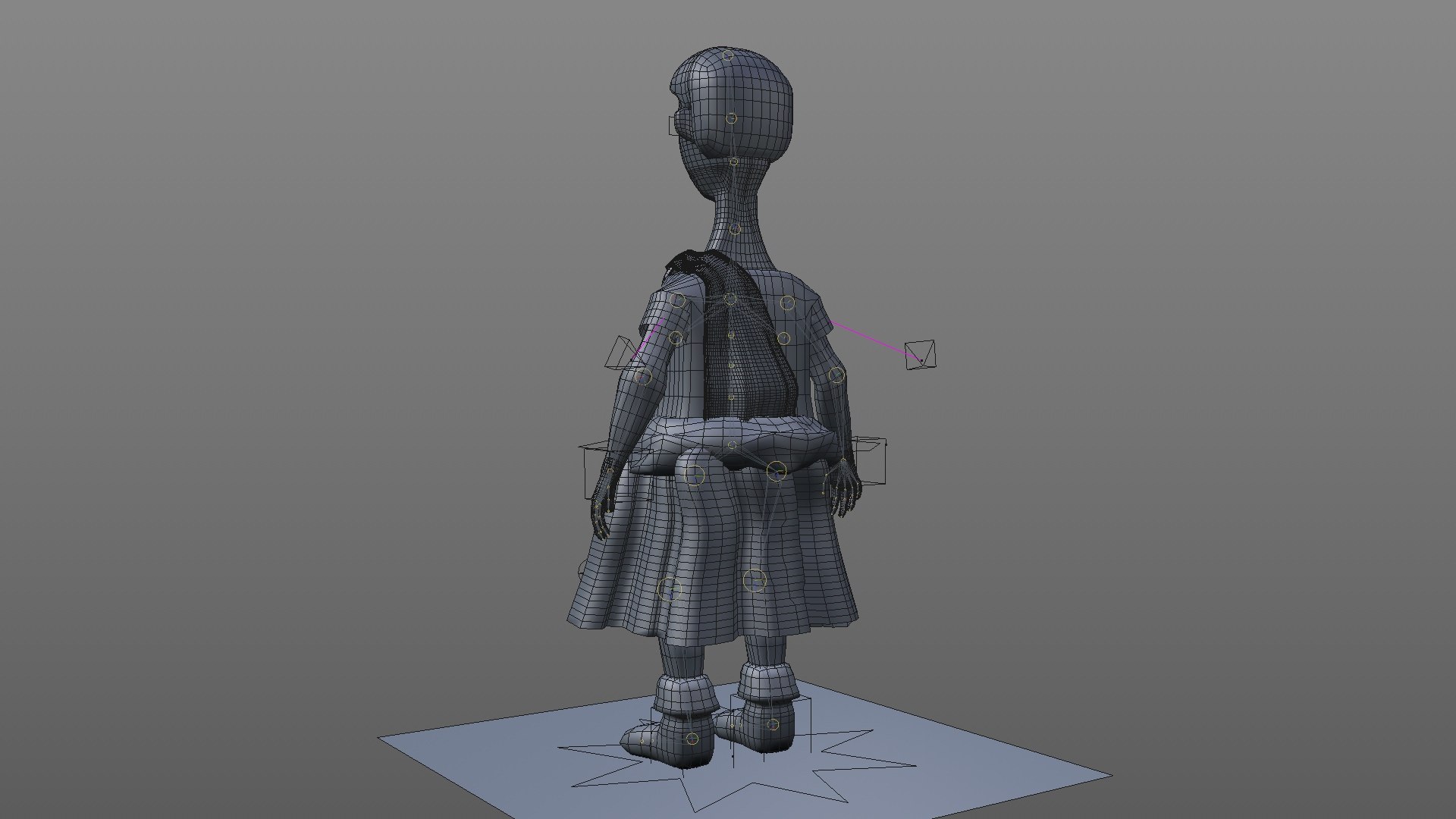 3D rigged cartoon prince walking - TurboSquid 1619267