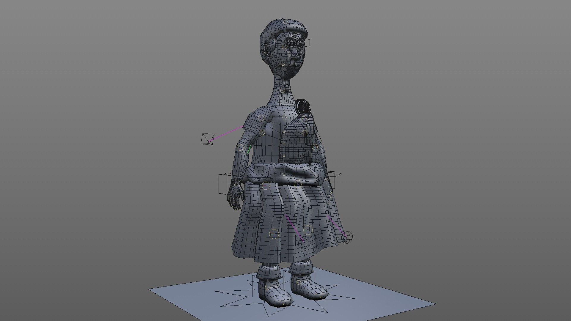 3D rigged cartoon prince walking - TurboSquid 1619267