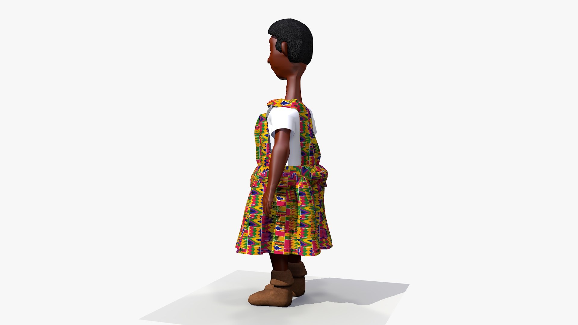 3D rigged cartoon prince walking - TurboSquid 1619267