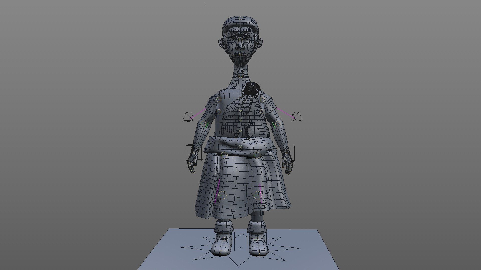 3D rigged cartoon prince walking - TurboSquid 1619267