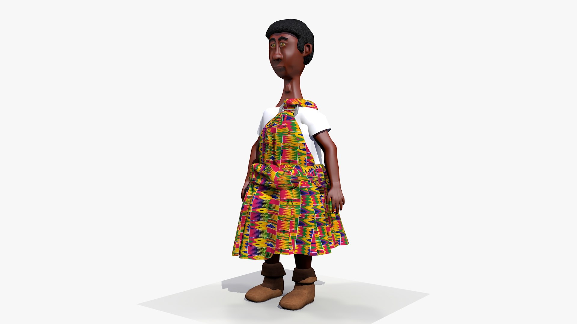 3D Rigged Cartoon Prince Walking - TurboSquid 1619267