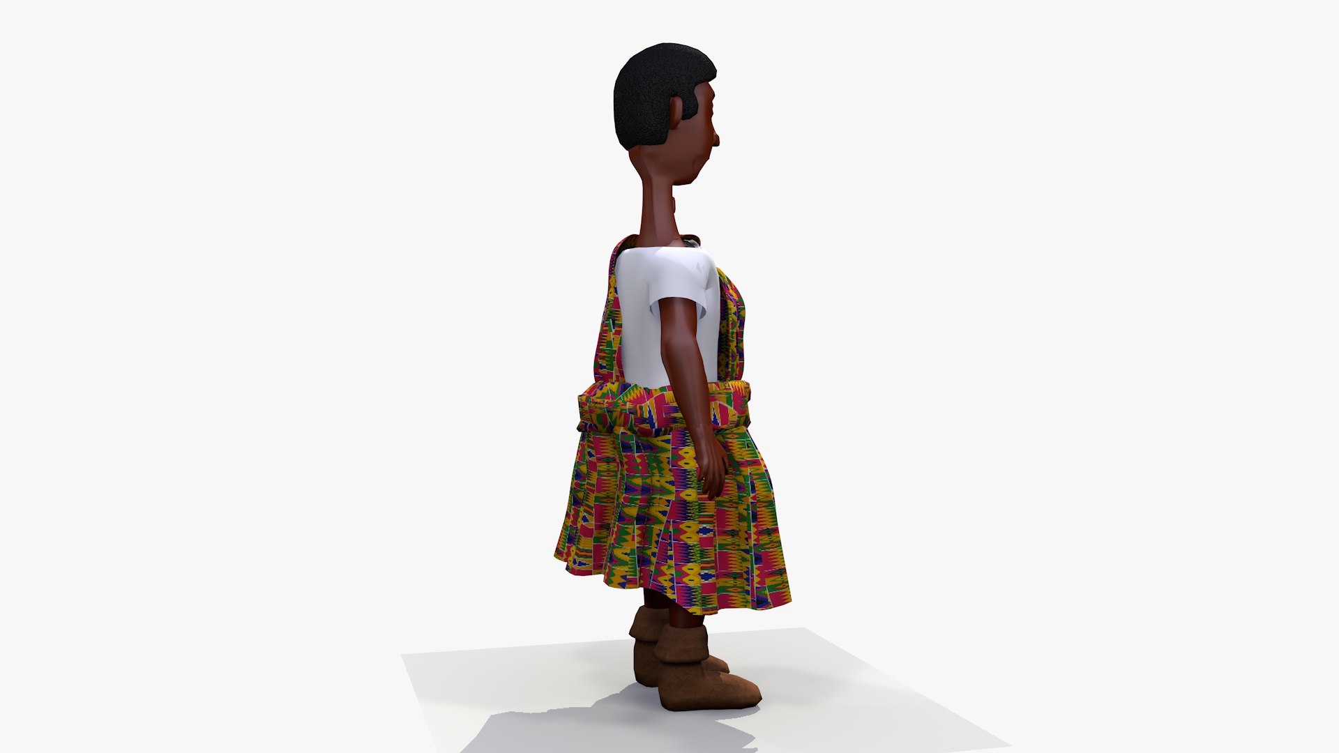 3D rigged cartoon prince walking - TurboSquid 1619267