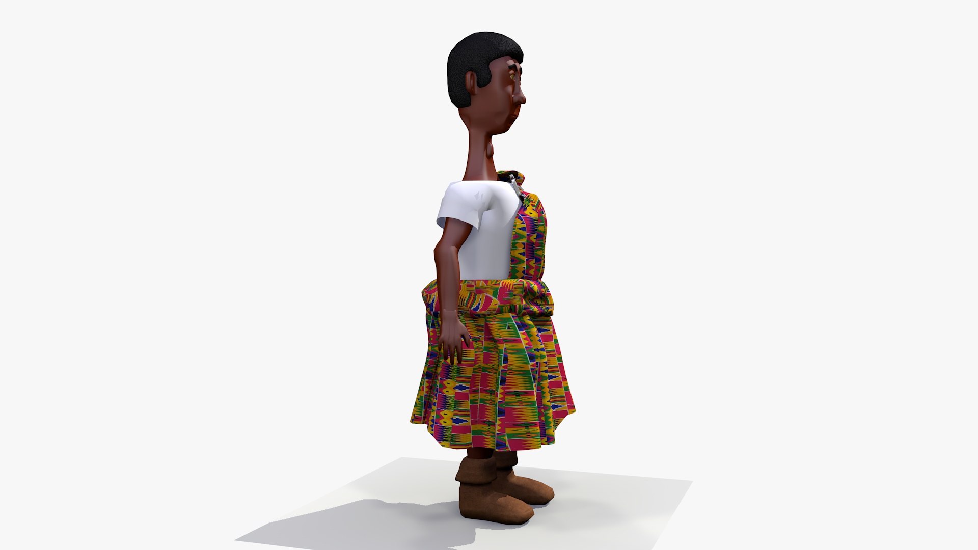 3D rigged cartoon prince walking - TurboSquid 1619267