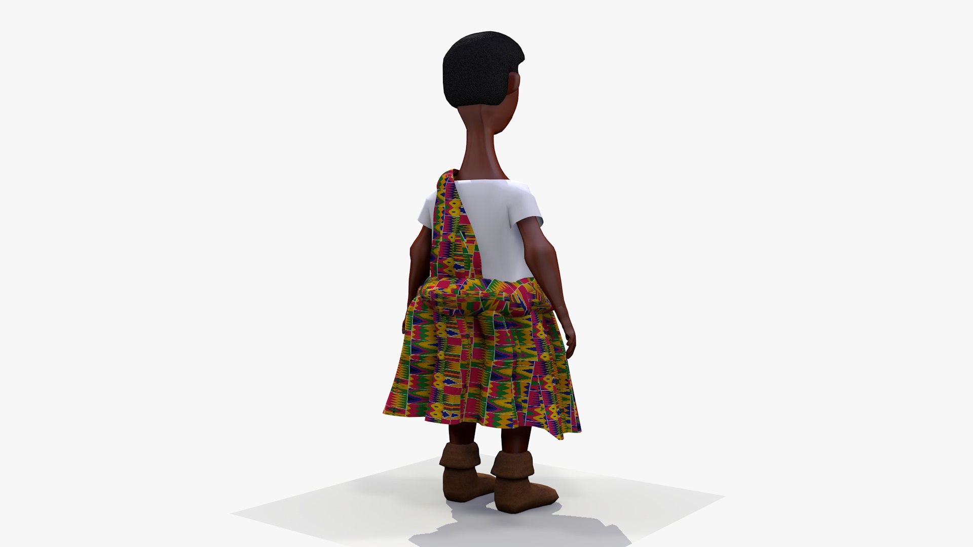 3D rigged cartoon prince walking - TurboSquid 1619267