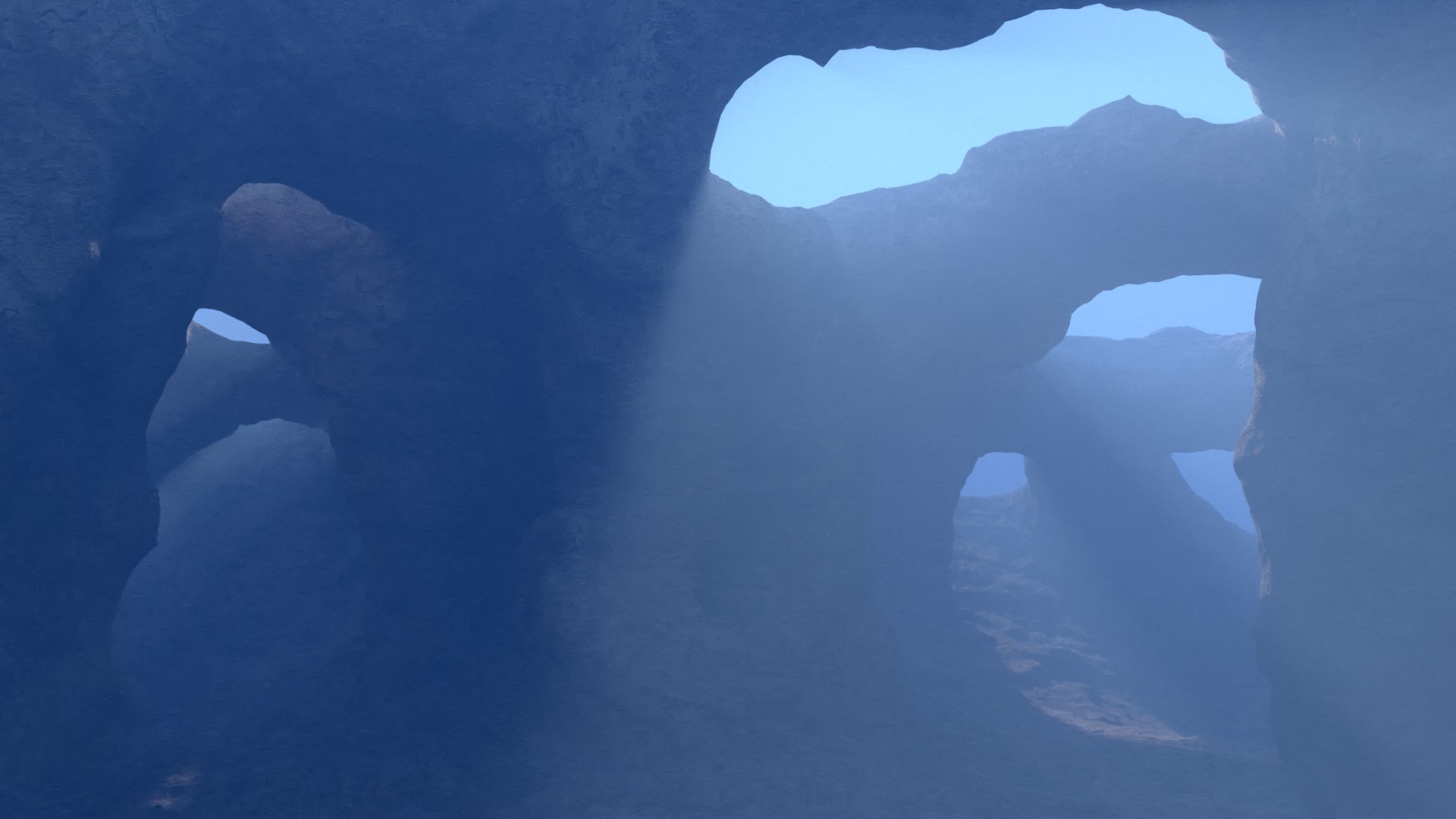 Underwater Cave 3D Model - TurboSquid 1499789