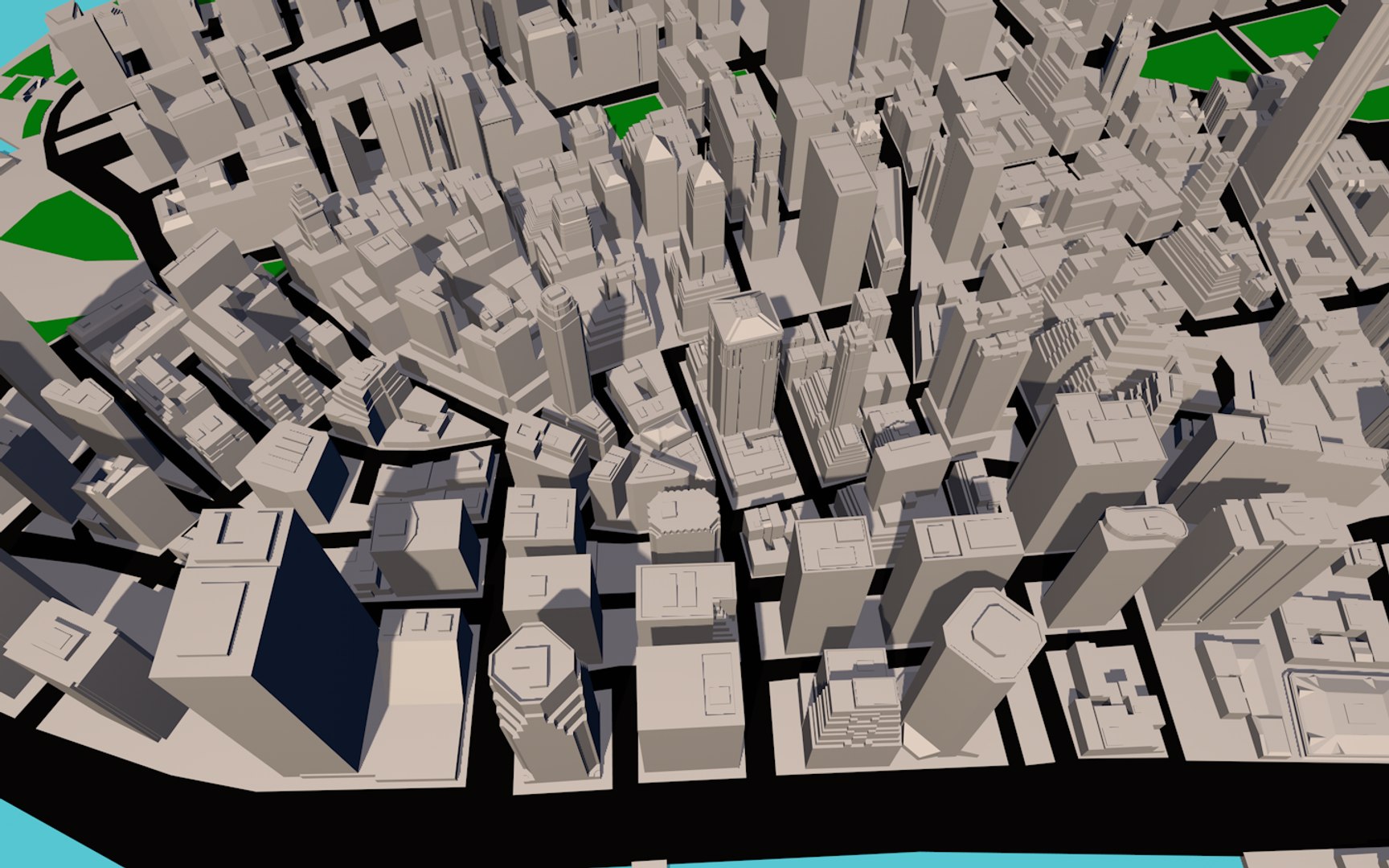 3d New York Manhattan