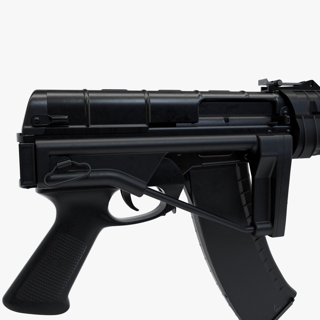 Assault Rifle Aek 971 3d Model