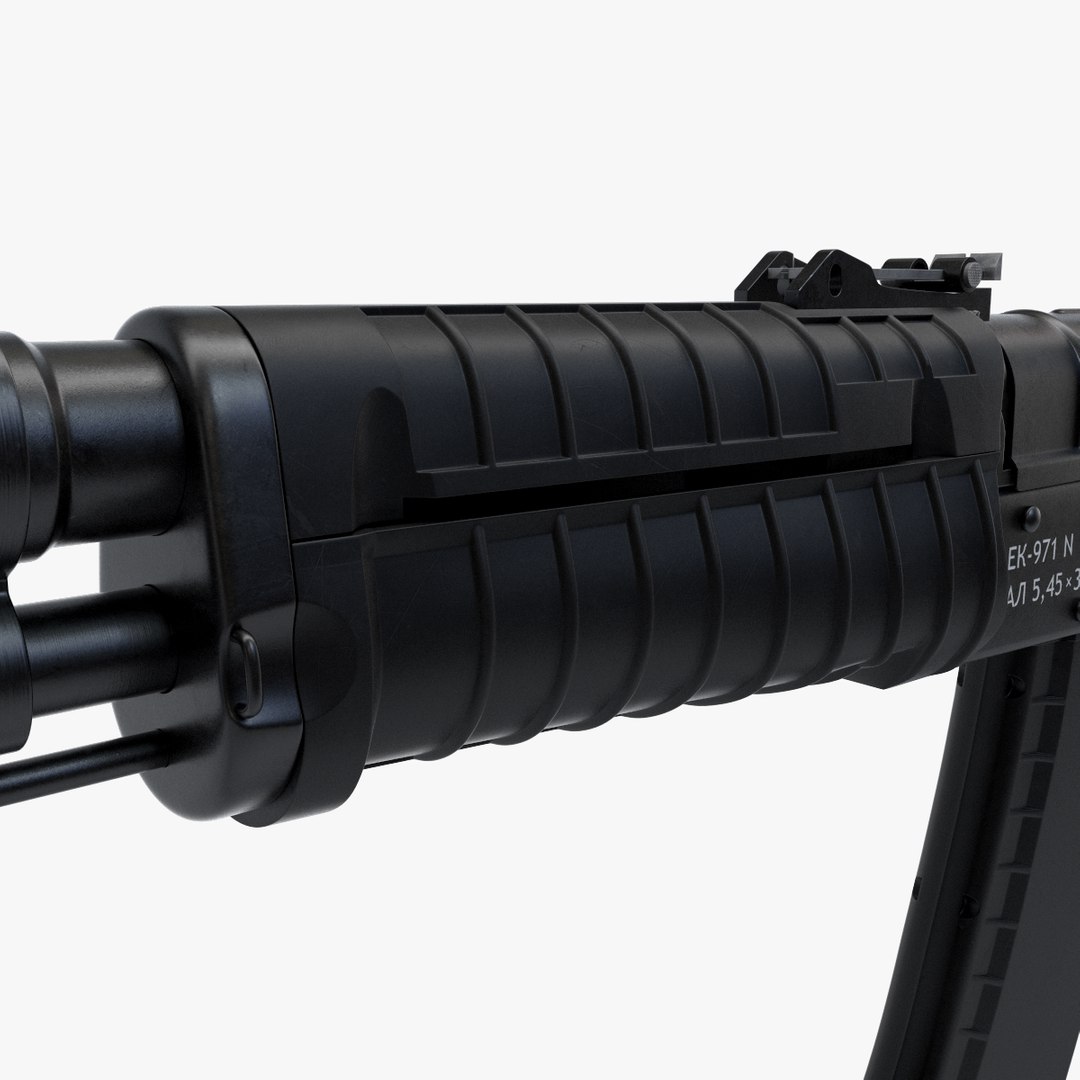 Assault Rifle Aek 971 3d Model