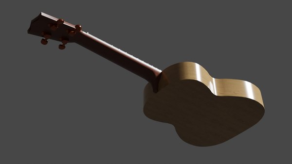 3D Ukulele model - TurboSquid 1790462
