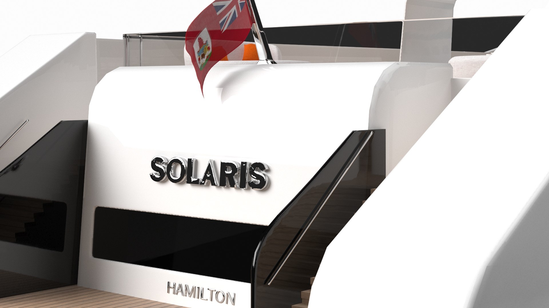 3D Solaris Explorer Yacht Night Scene - TurboSquid 2203926
