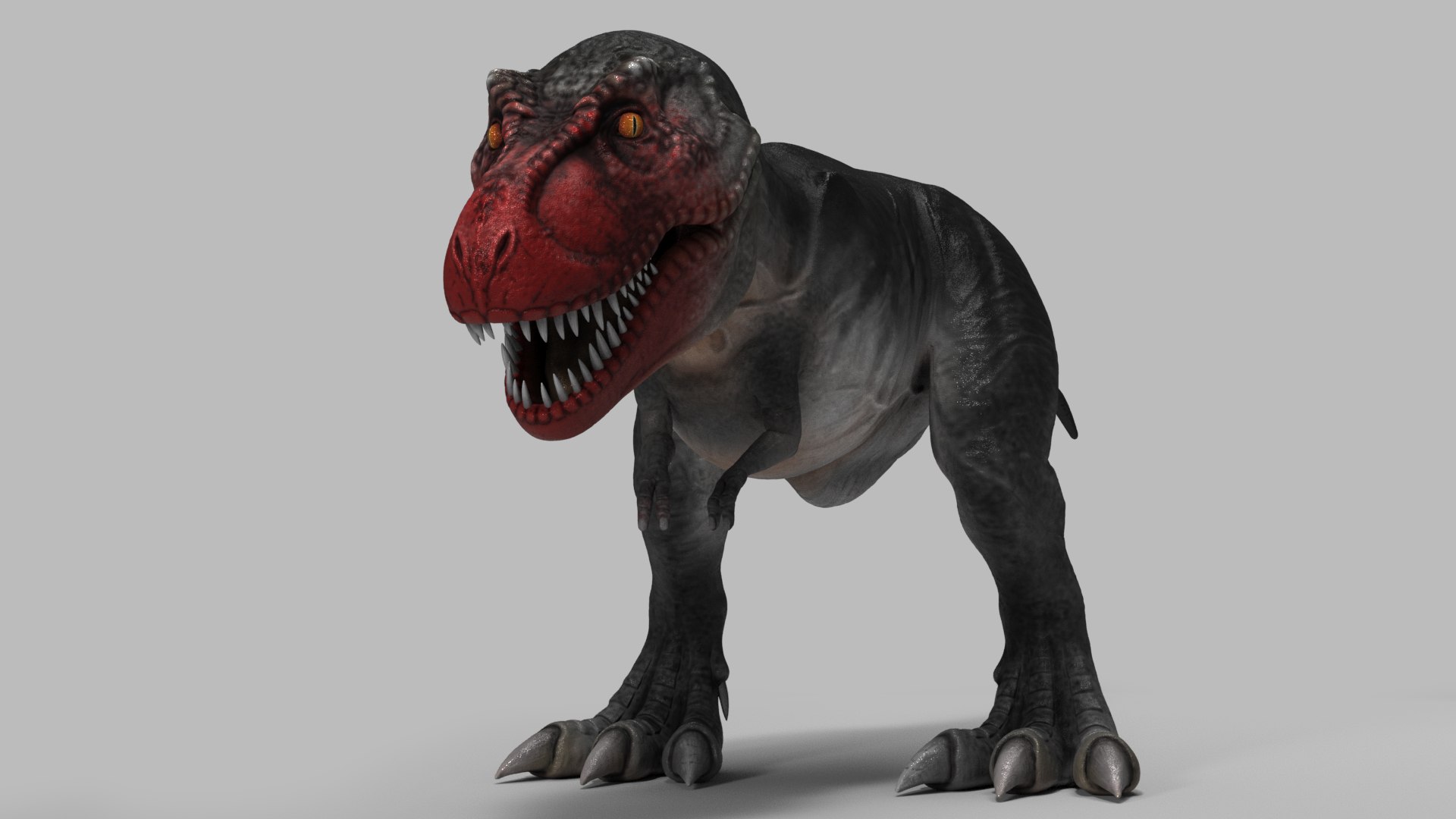 3D Tyrannosaur - TurboSquid 2042941