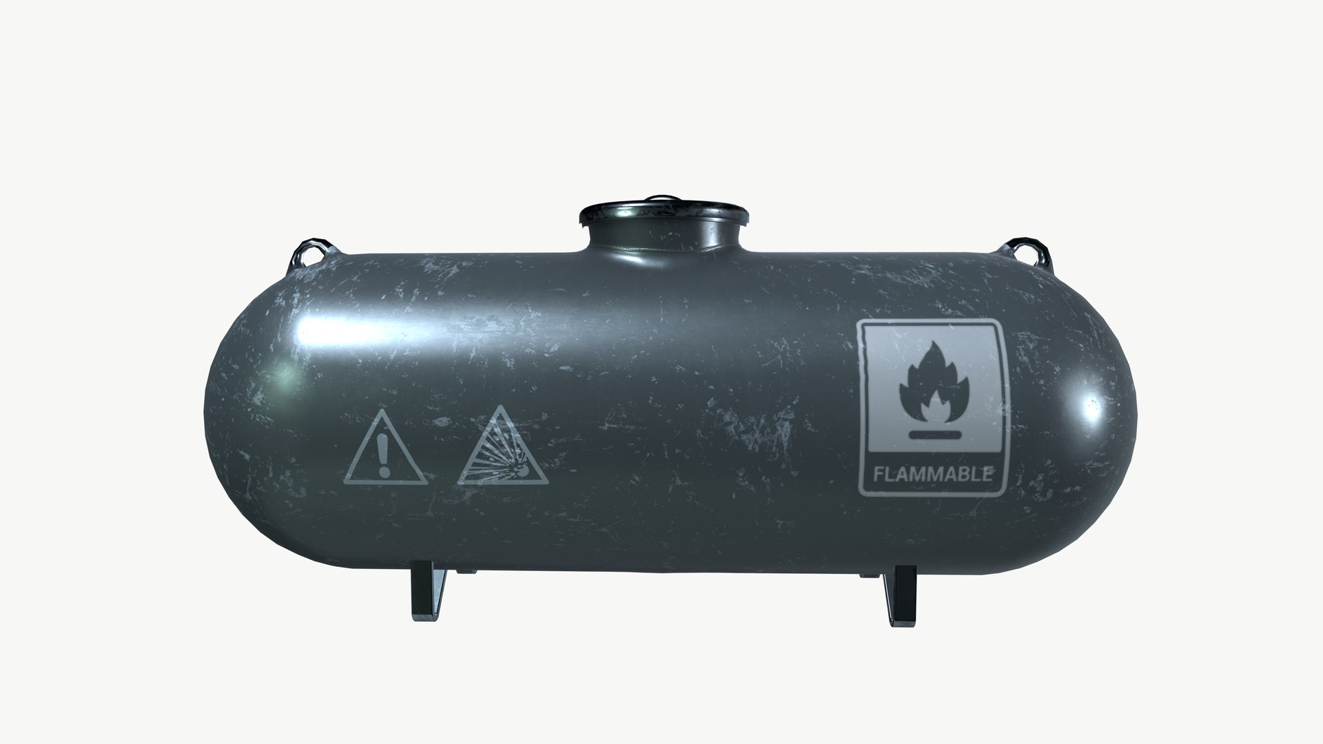 3D Flamable Gas Tank Model - TurboSquid 2416041