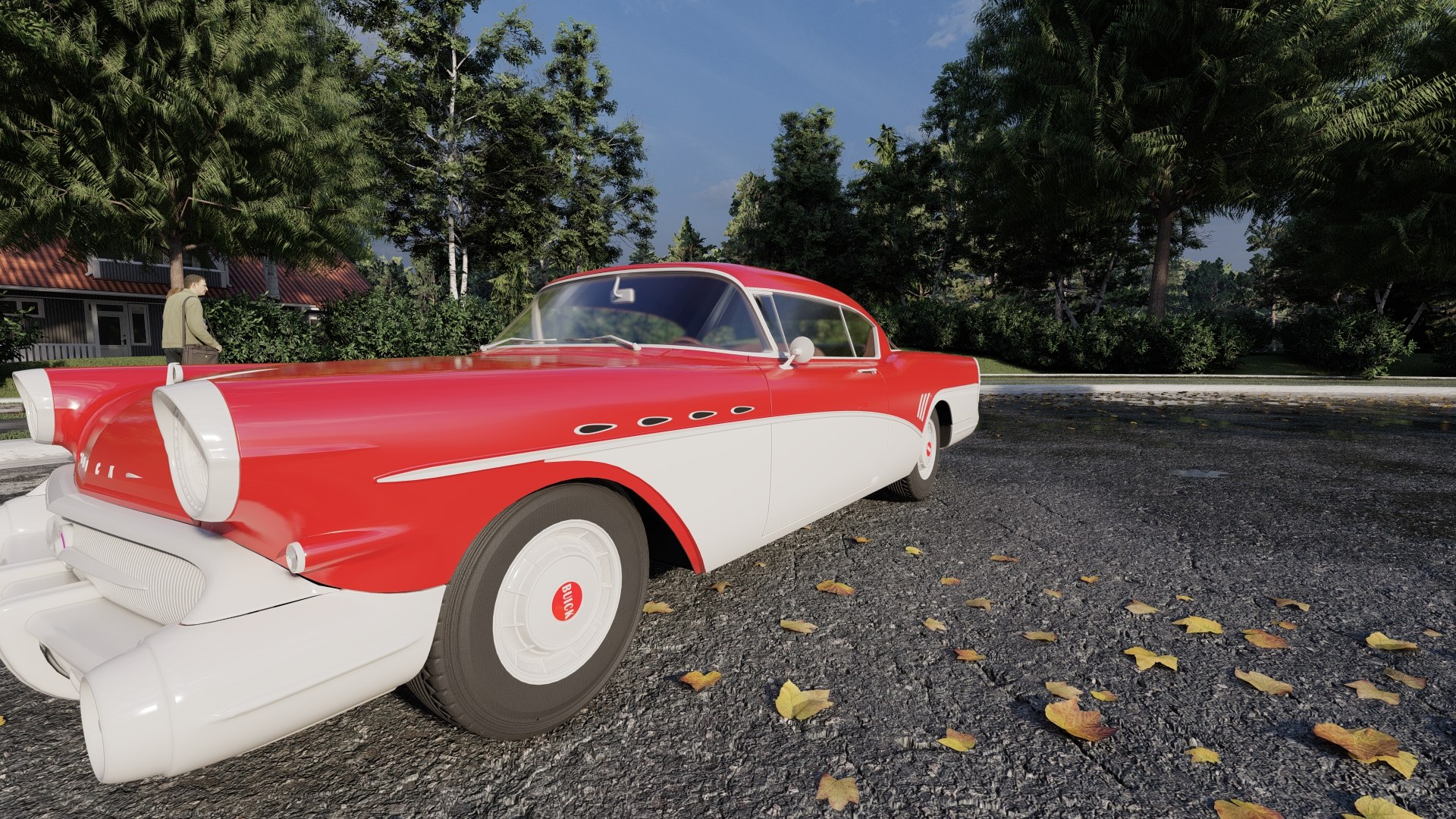 Buick Roadmaster 1957 3D - TurboSquid 2325394