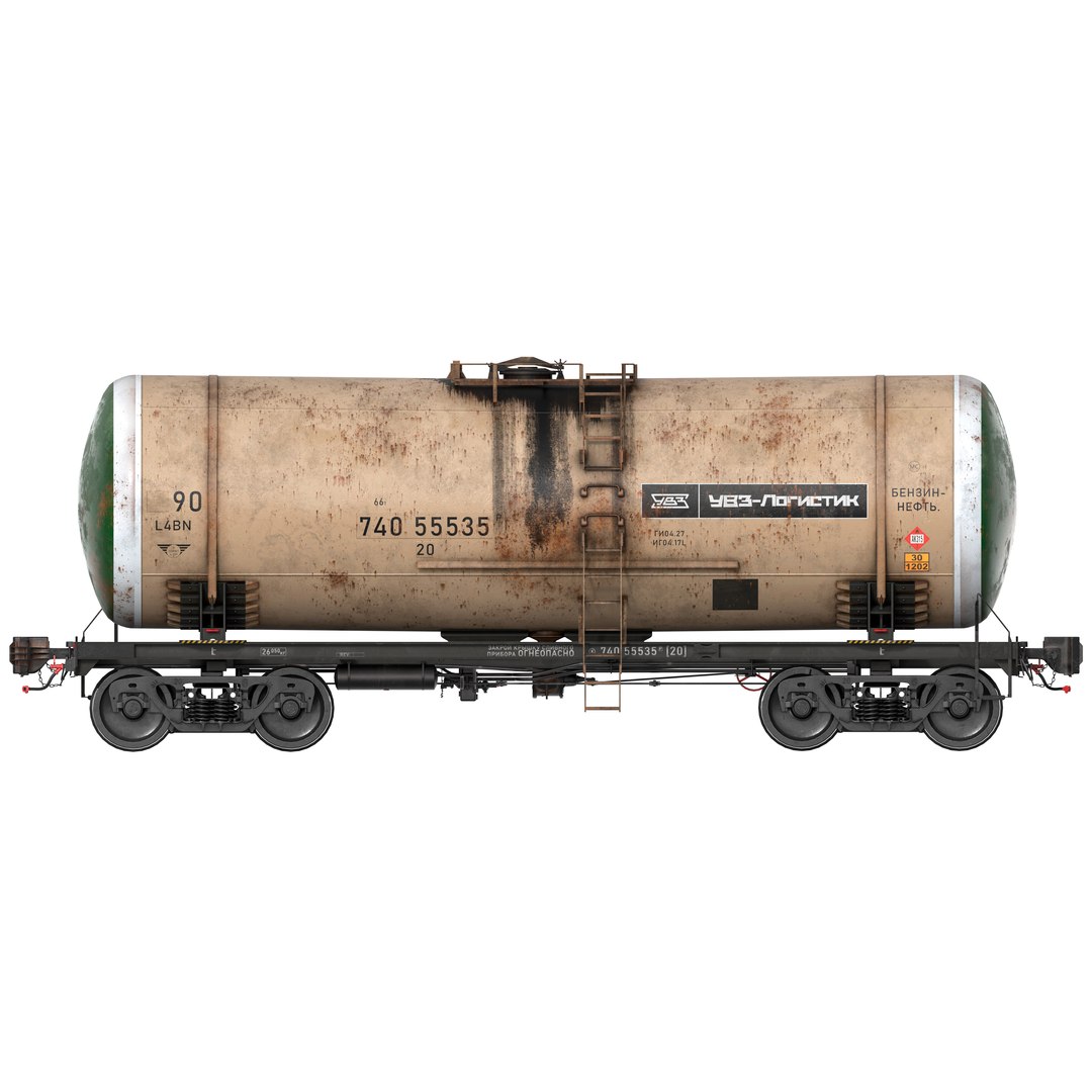 Railroad Wagon 3D Model - TurboSquid 2356599
