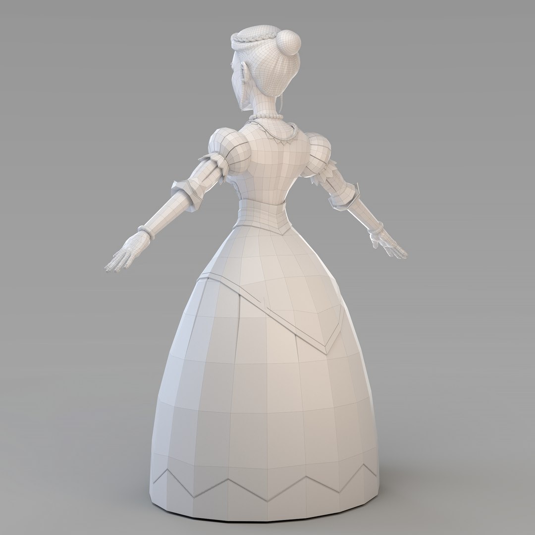 3D Princess 01 - TurboSquid 1620750