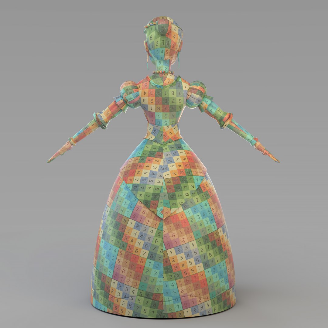 3D Princess 01 - TurboSquid 1620750