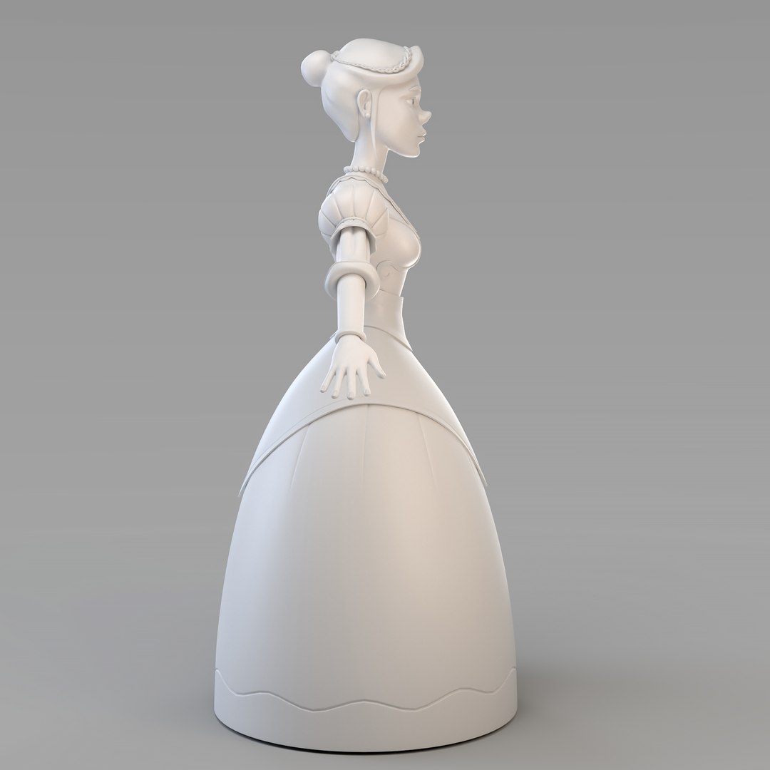 3D Princess 01 - TurboSquid 1620750