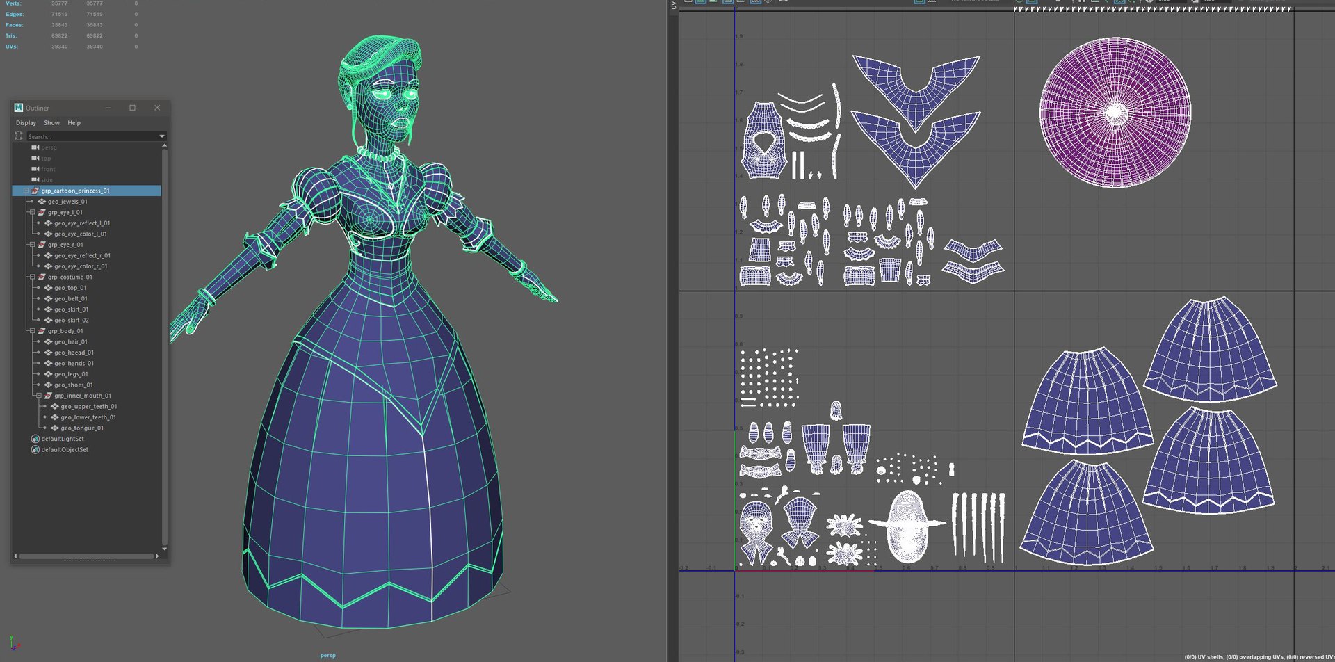 3D Princess 01 - TurboSquid 1620750