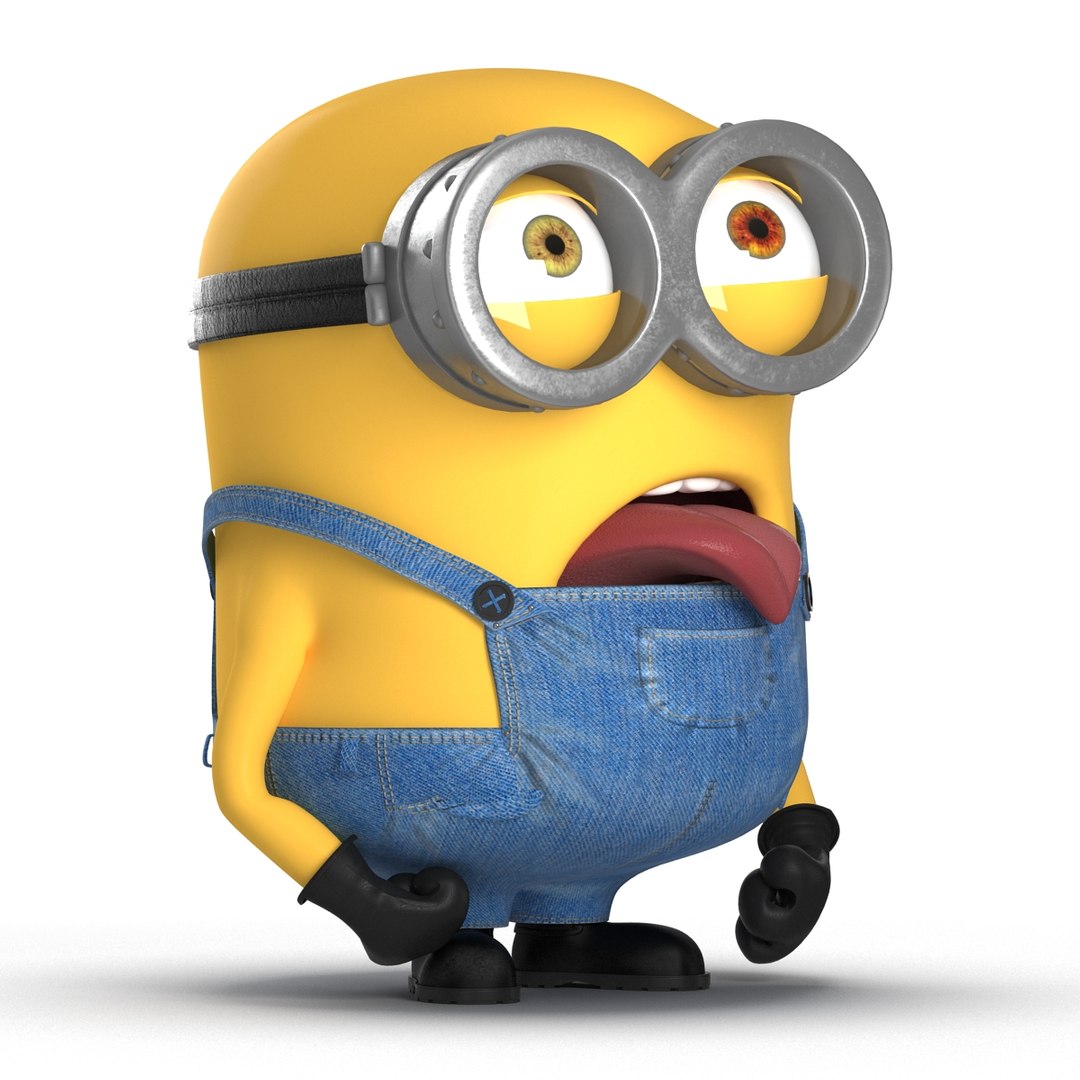 short eyed minion pose 3ds