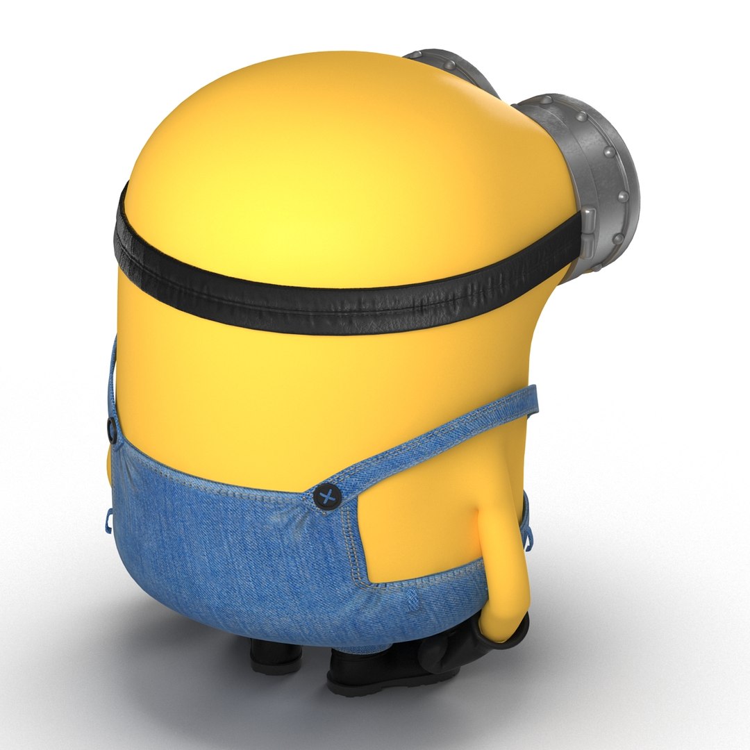 short eyed minion pose 3ds