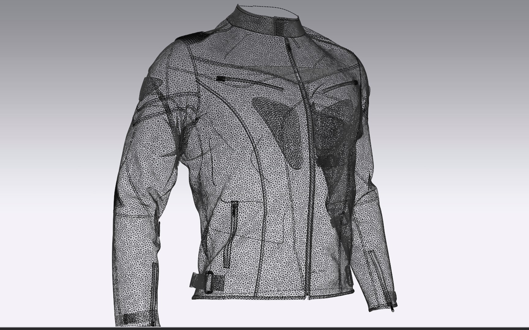 Motorcycle Jacket 3D - TurboSquid 1968567