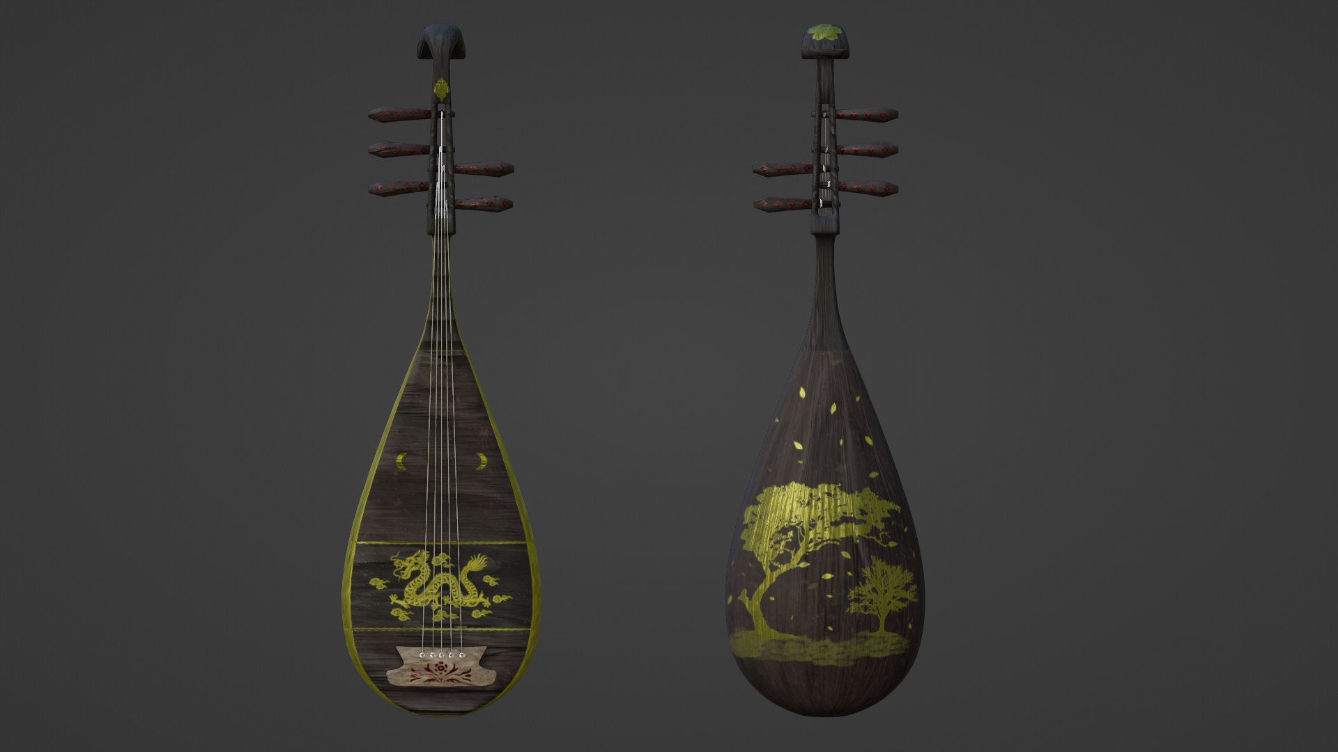 The Pipa 2 3D Model - TurboSquid 1989846