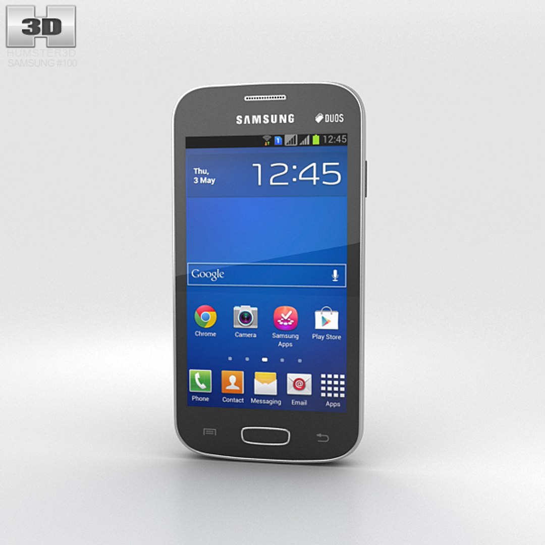 Samsung galaxy star 3D model | 1147366 | TurboSquid