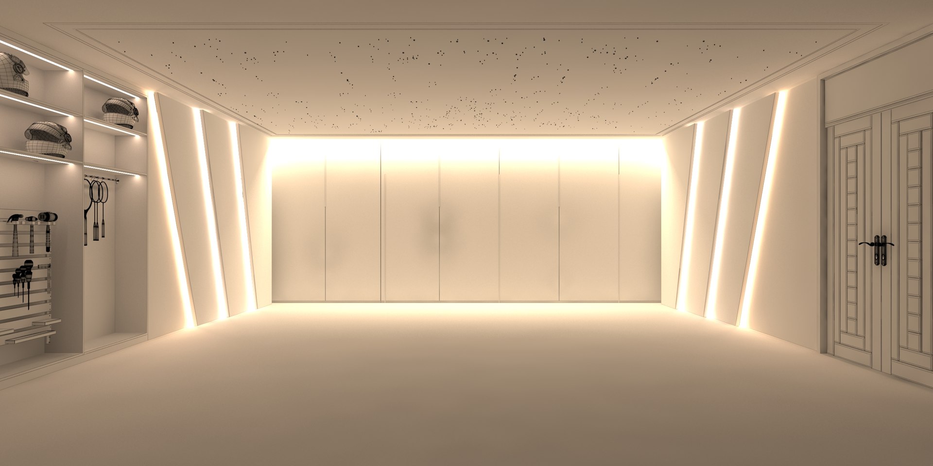 3D Car Studio Interior - TurboSquid 2405185