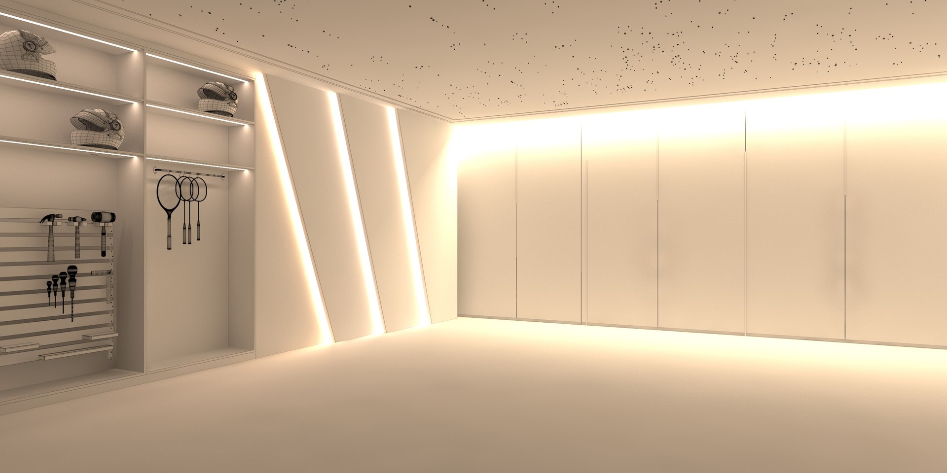 3D Car Studio Interior - TurboSquid 2405185