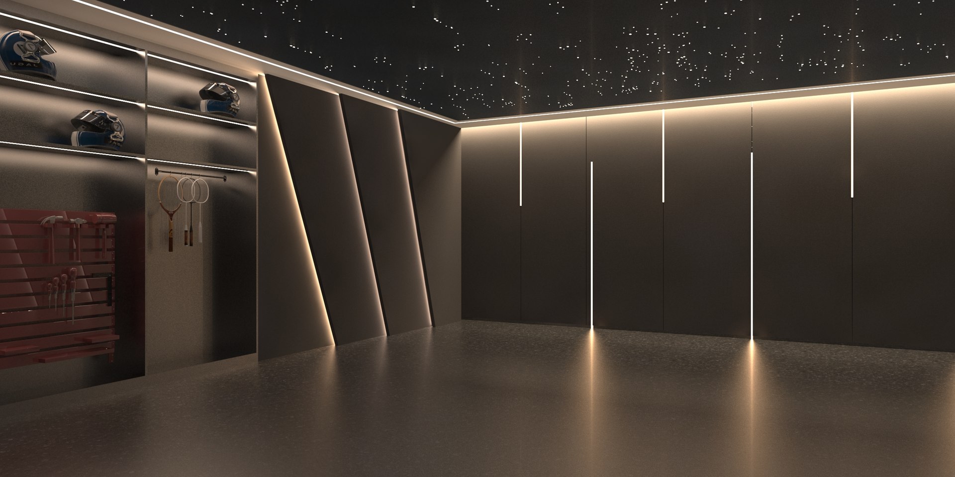 3D Car Studio Interior - TurboSquid 2405185