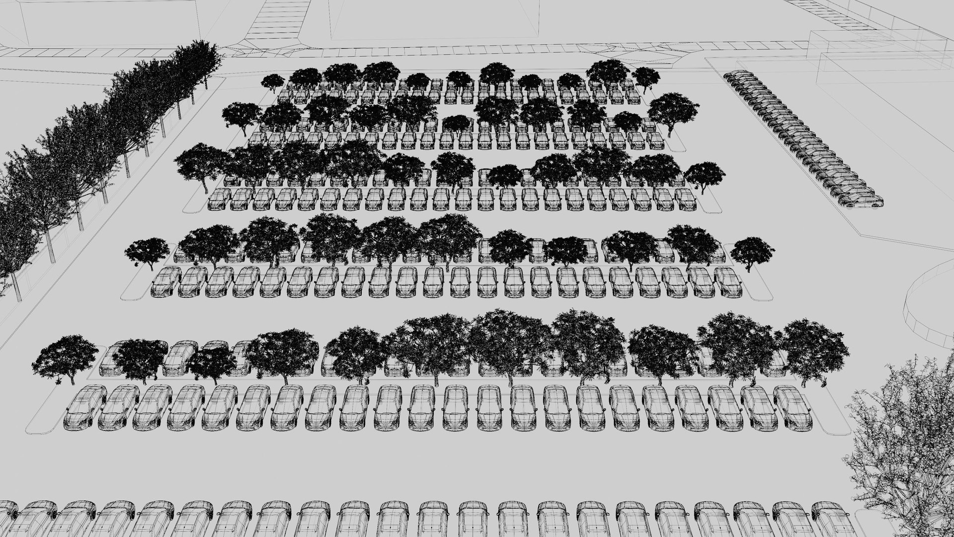 3D Gas Station Layout In Concept Model - TurboSquid 2023887