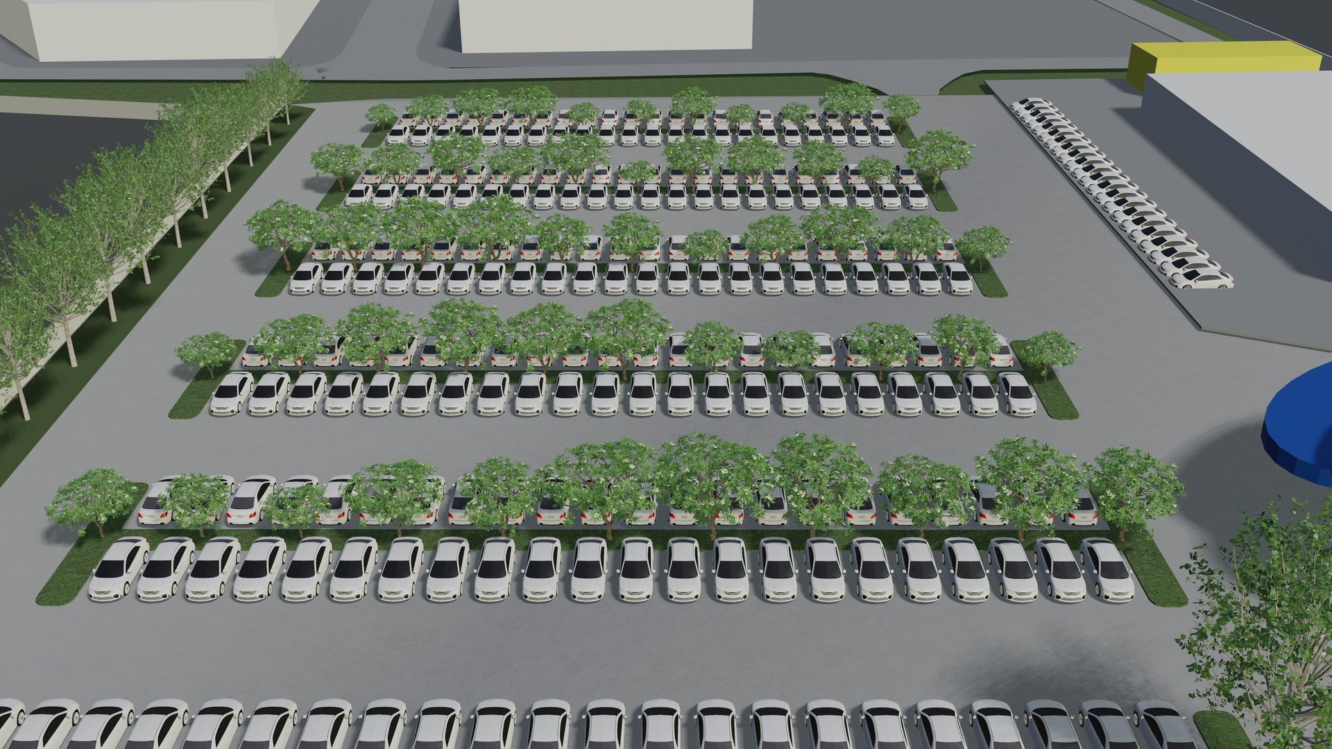 3D Gas Station Layout In Concept Model - TurboSquid 2023887