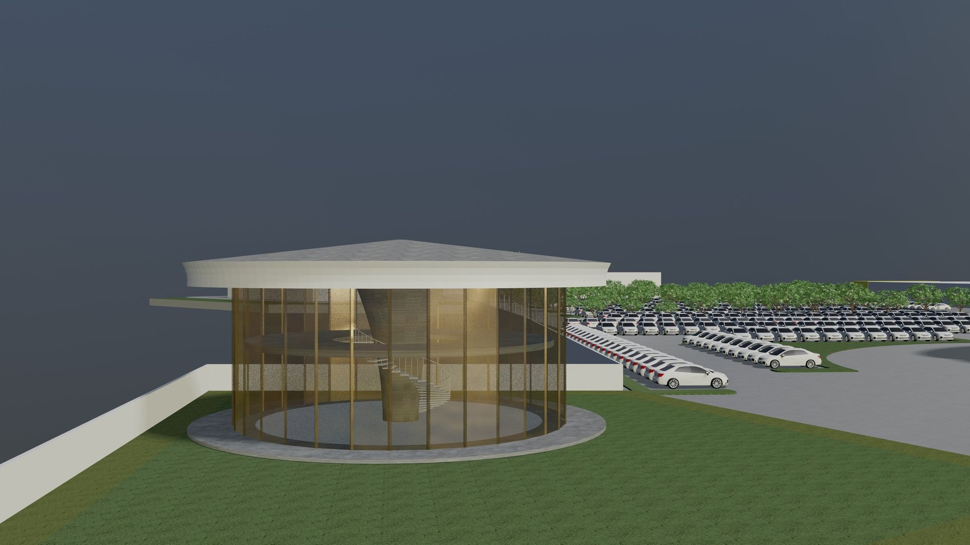 3D Gas Station Layout In Concept Model - TurboSquid 2023887