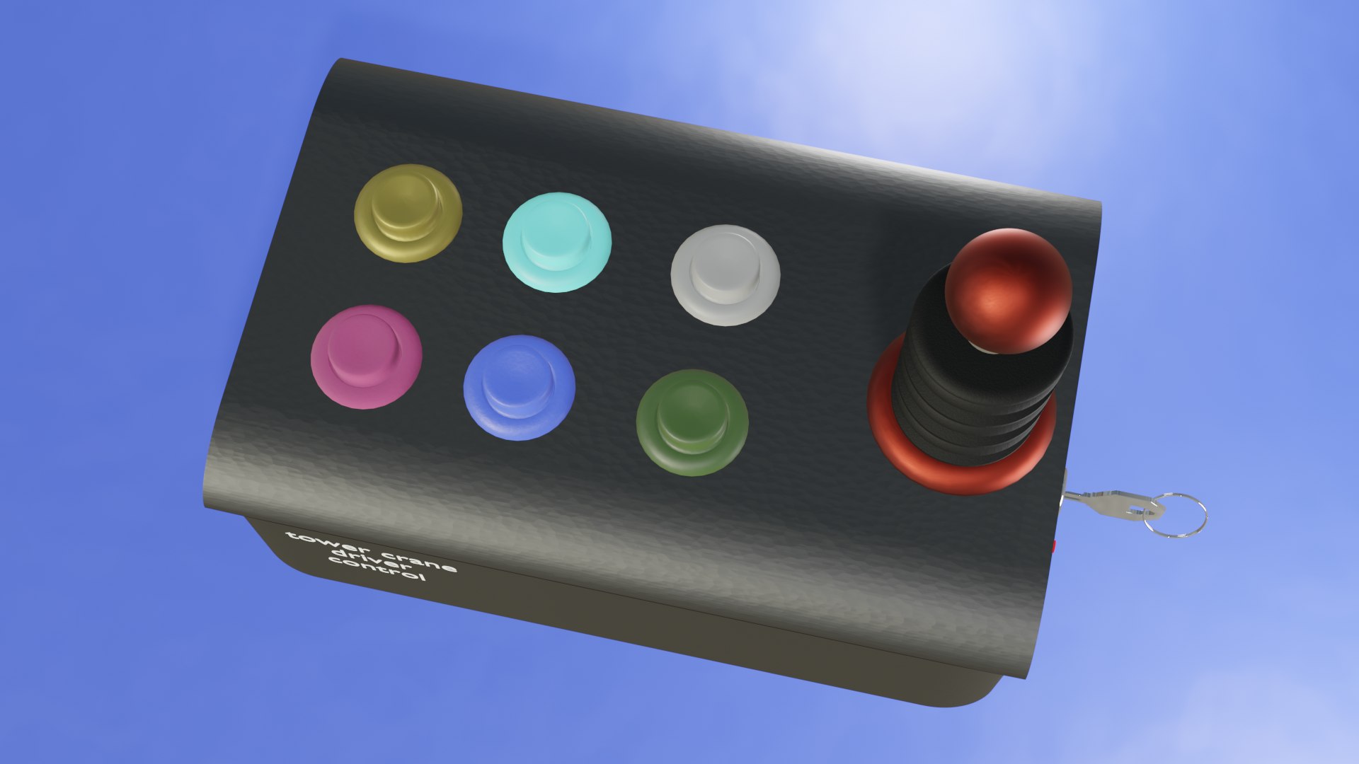 Crane Joystick Drivers 3D Model - TurboSquid 1622540