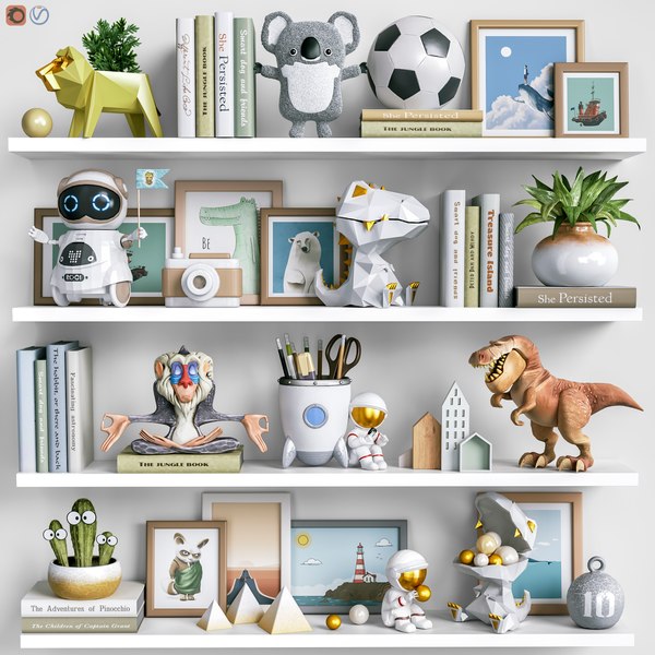 장난감 및 가구 세트 115 3D 모델 - TurboSquid 1791915