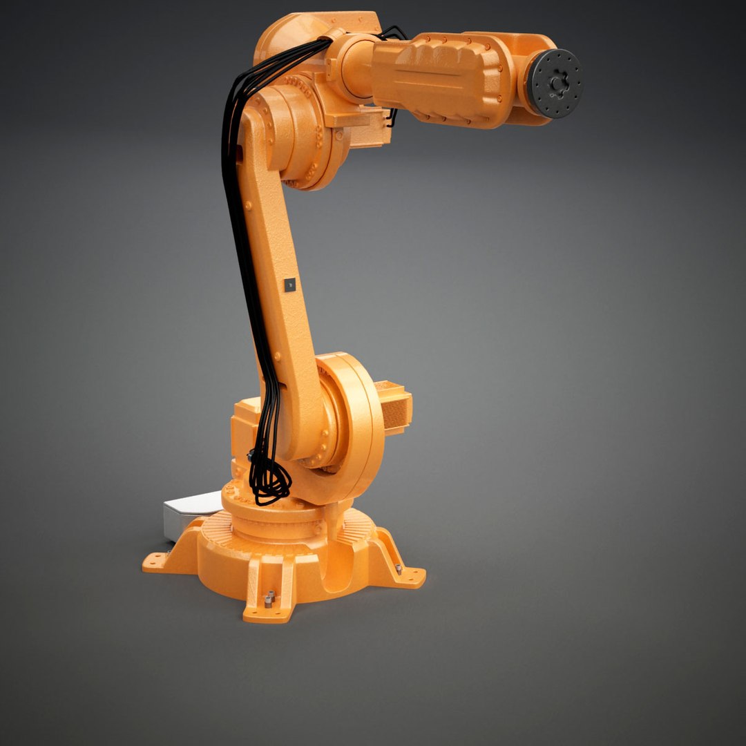Industrial Robot 3d Model