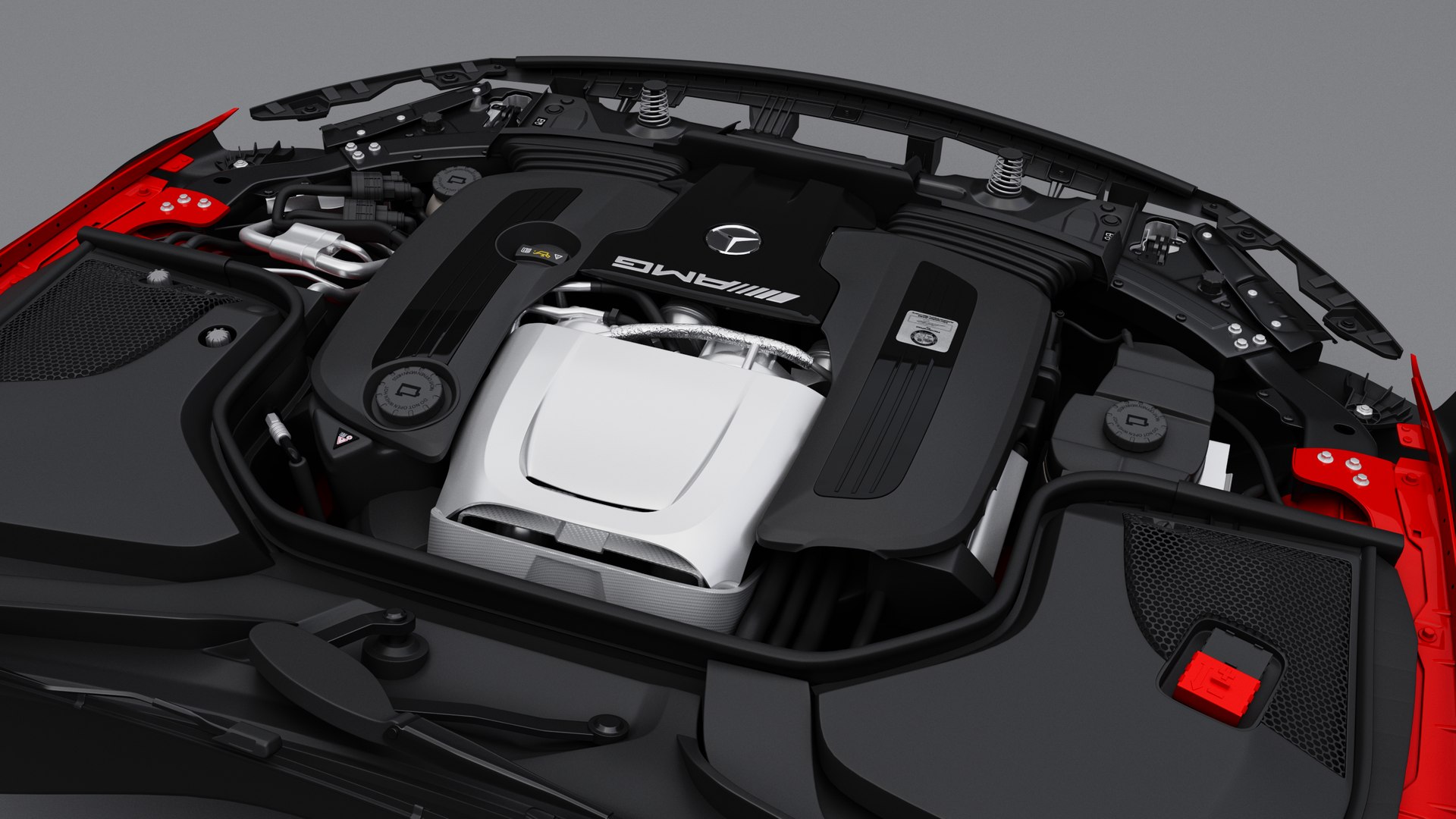 3D Mercedes-AMG GT 4-door GT63 S 2025 Engine - TurboSquid 2394641